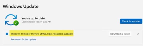 Windows Server 2025 - Les nouveautés de la Build 26063