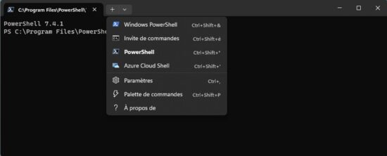 Prise en main de la console PowerShell sur Windows