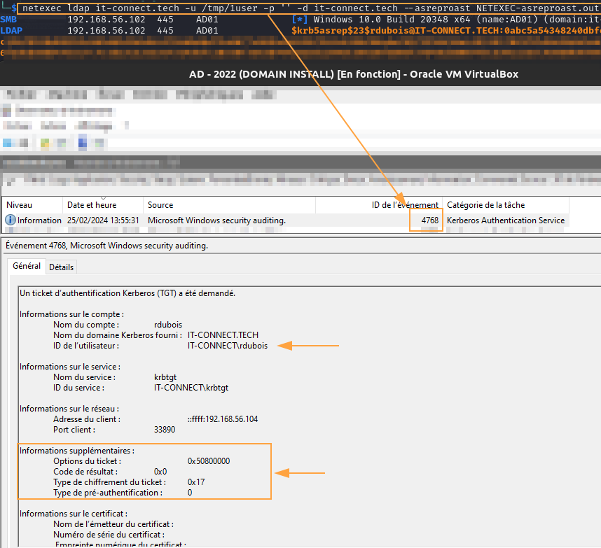 Sécurité : Active Directory et l'attaque ASREPRoast