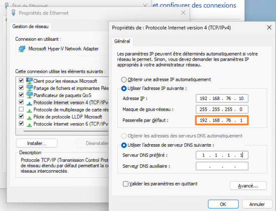 Hyper-V : comment créer un switch virtuel en mode NAT