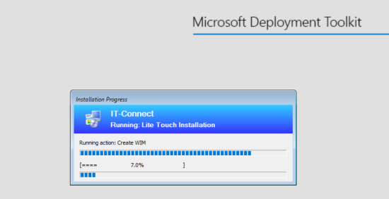 MDT : capturer une image de référence Windows 11