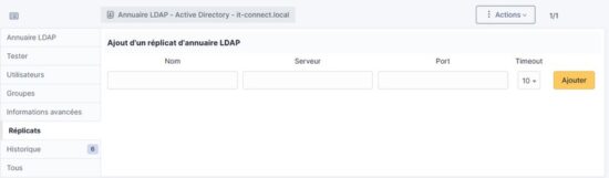 GLPI - Configurer l'authentification Active Directory (LDAP)