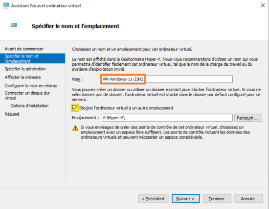 Hyper-V : comment créer une VM Windows 11