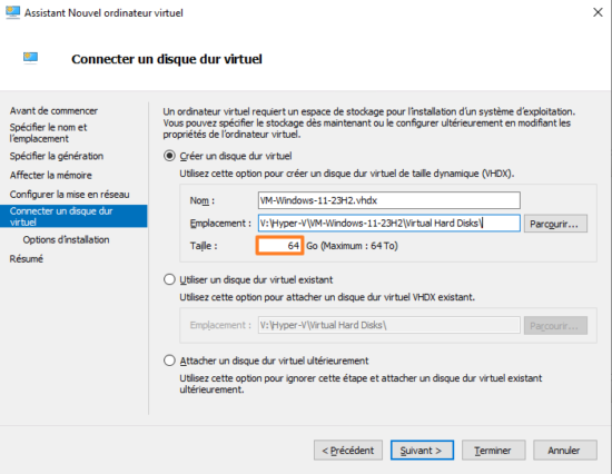 Hyper-V : comment créer une VM Windows 11