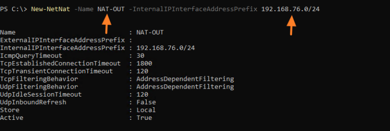 Hyper-V : comment créer un switch virtuel en mode NAT