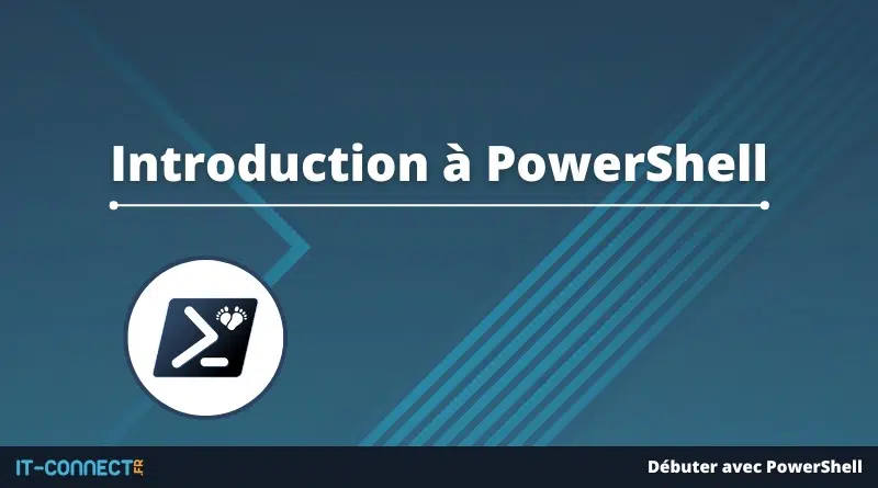 Introduction à PowerShell - Cours en ligne