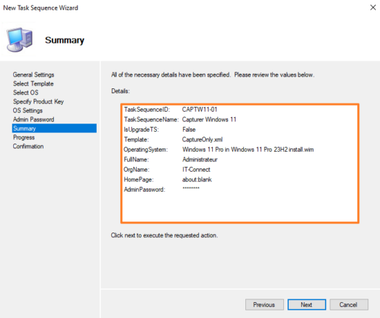 MDT : capturer une image de référence Windows 11