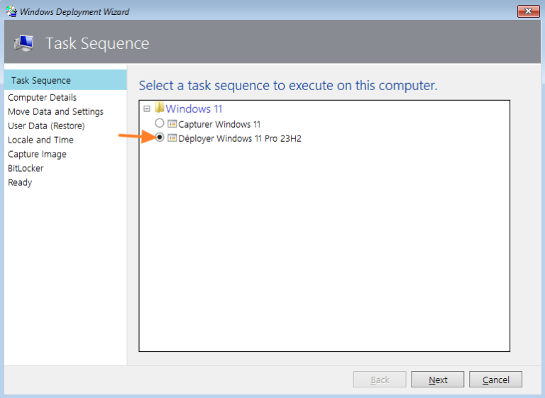 MDT : capturer une image de référence Windows 11