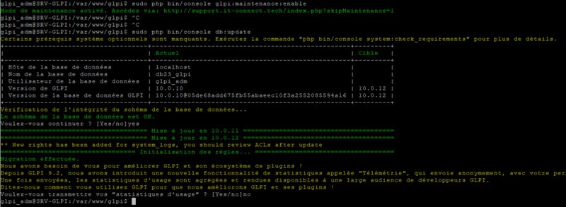 Comment mettre à jour GLPI ? - Tutoriel pas à pas
