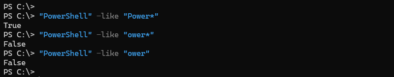 Les opérateurs de comparaison de PowerShell