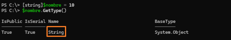 PowerShell - Qu'est-ce qu'une variable
