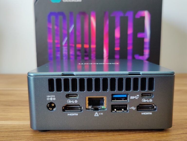 Test Geekom IT13 2025 Edition - Mini PC avec Intel Core i9