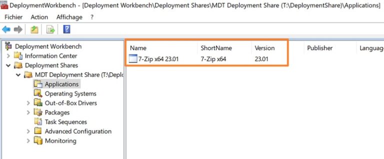 MDT - Déployer des applications MSI et EXE sur Windows 11