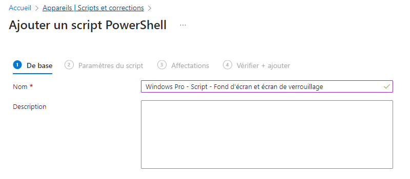 Comment exécuter un script PowerShell avec Intune
