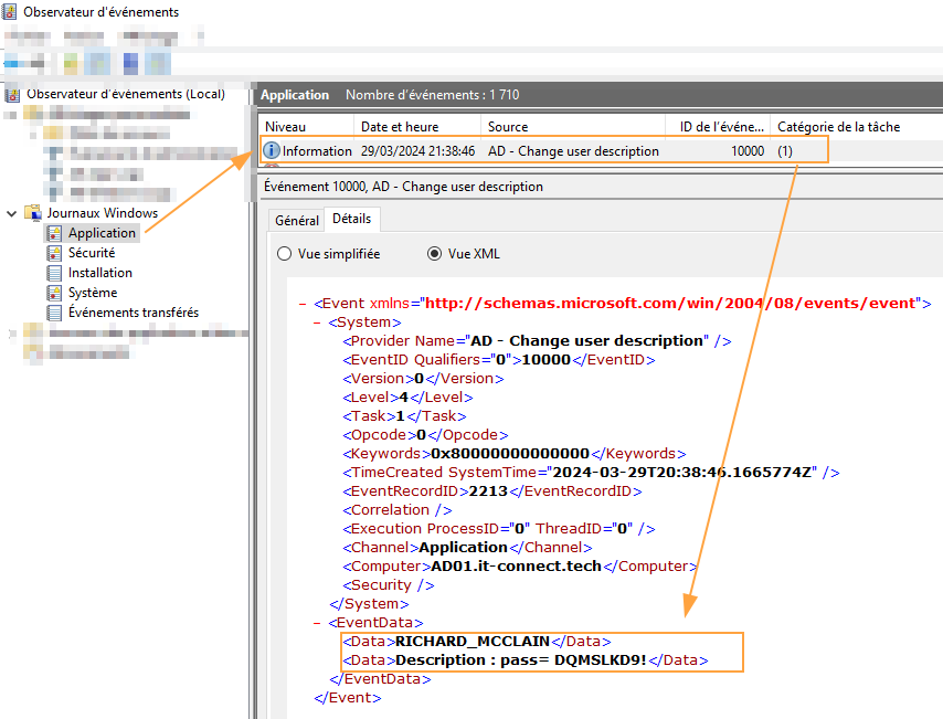 Active Directory : la description des utilisateurs, un attribut à risque