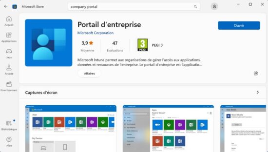 Intune - Découverte du Portail d'entreprise sur Windows