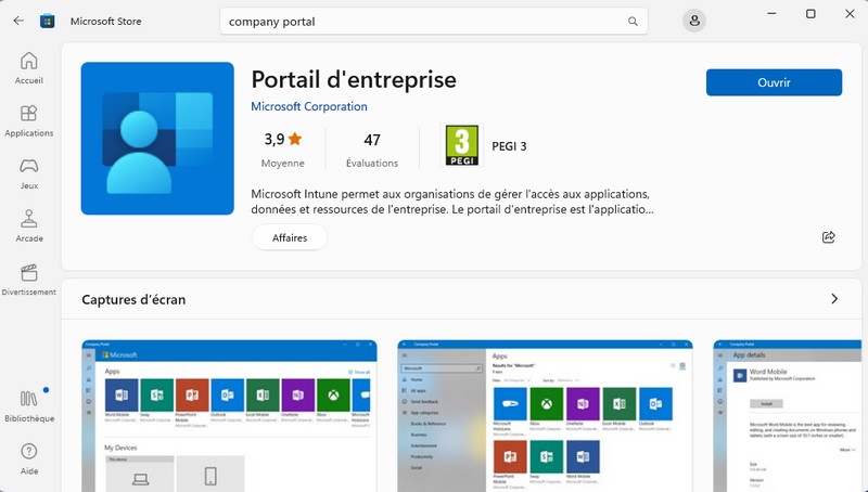 Intune - Découverte du Portail d'entreprise sur Windows