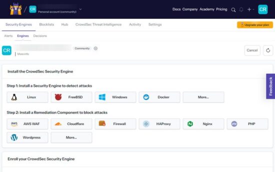 Protégez-vous des adresses IP malveillantes avec CrowdSec