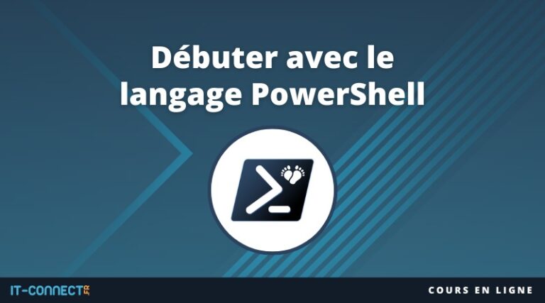 Débuter Avec Le Langage Powershell Cours Gratuit