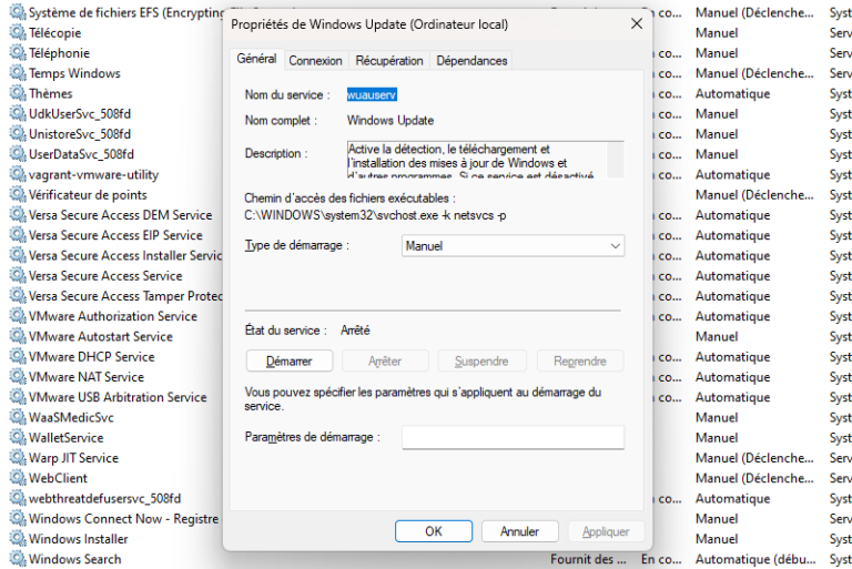 Lister et configurer les services de Windows avec PowerShell