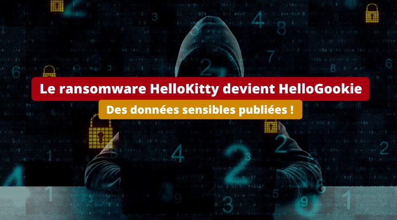 Le ransomware HelloKitty devient HelloGookie. Des données publiées.
