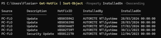 10 commandes pour administrer Windows avec PowerShell