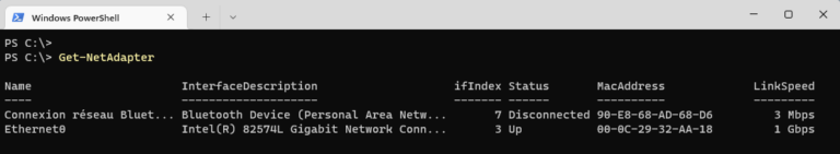 10 commandes pour configurer le réseau avec PowerShell