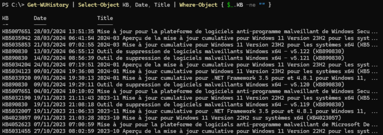 10 commandes pour administrer Windows avec PowerShell