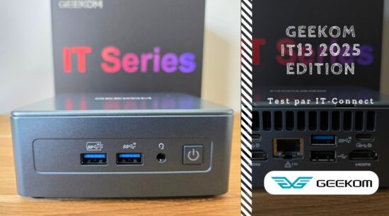 Test Geekom IT13 2025 Edition - Mini PC avec Intel Core i9