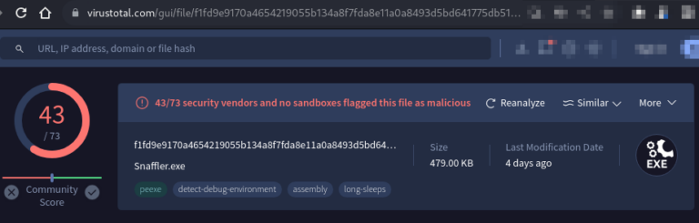 Snaffler - Rechercher des informations sensibles dans les partages