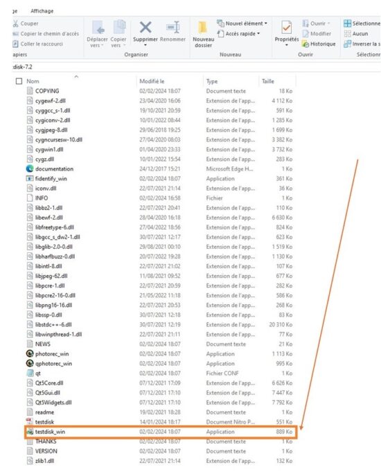 TestDisk - Récupérer les données d'une partition RAW