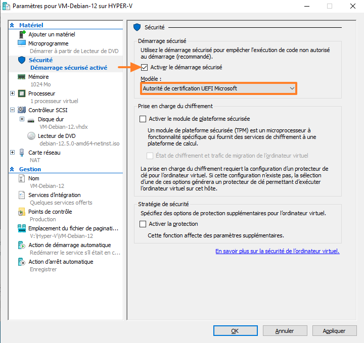 Hyper V Comment Créer Une Vm Debian Linux