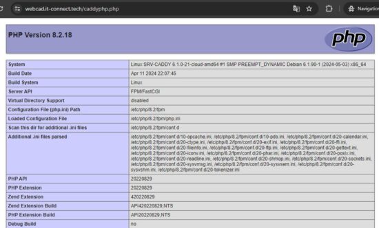 Caddy - Comment installer et configurer ce serveur Web