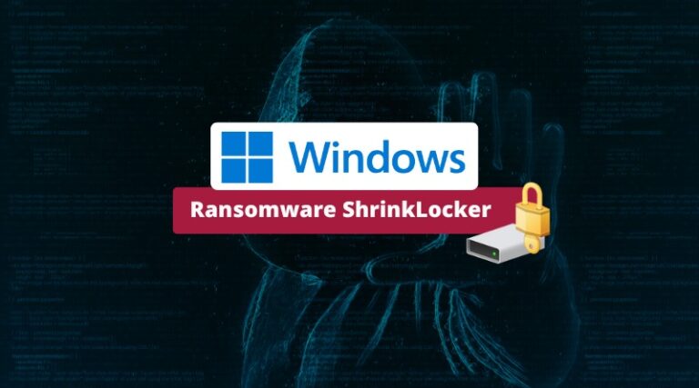 Le ransomware ShrinkLocker chiffre Windows avec BitLocker