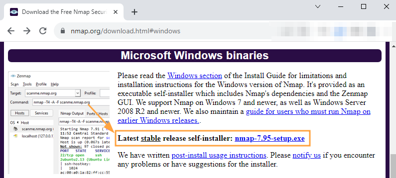 Installation et configuration de Nmap sur Linux et Windows