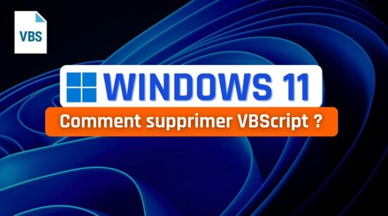 Comment désinstaller VBScript sur Windows 11