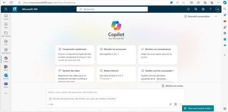 Bien débuter avec Copilot pour Microsoft 365
