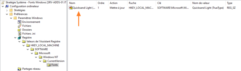 GPO - Comment déployer des polices d'écriture Windows