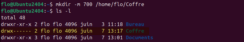 Linux : commande mkdir pour créer des répertoires