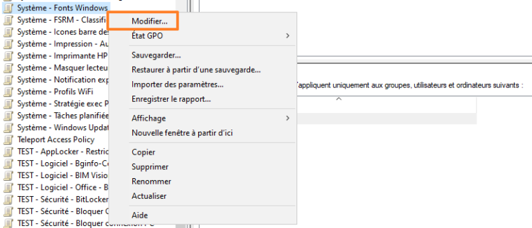 GPO - Comment déployer des polices d'écriture Windows