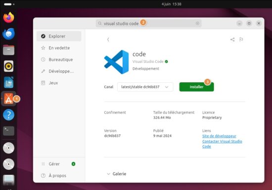 Installer Visual Studio Code sur Ubuntu ou Debian