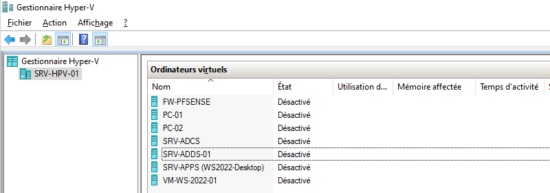 Migration de machines virtuelles VMware ESXi vers Hyper-V