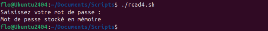 Script Bash Comment Lire La Saisie Dun Utilisateur