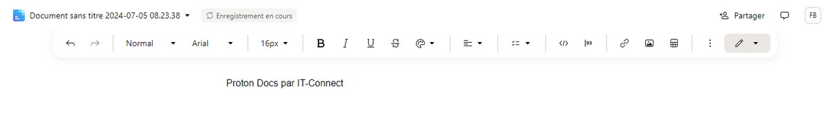 Proton Docs, la nouvelle alternative à Google Docs