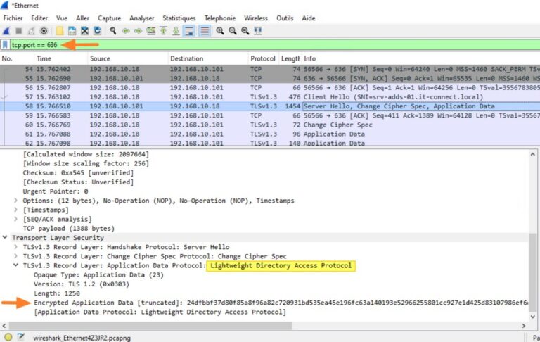 GLPI - Authentification Active Directory en LDAPS