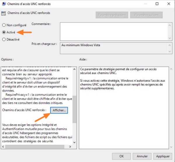 Active Directory - Découverte des chemins UNC durcis