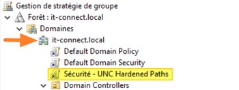 Active Directory - Découverte des chemins UNC durcis