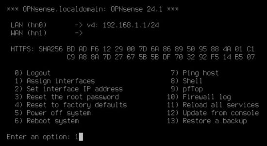 Comment installer et configurer un firewall OPNsense