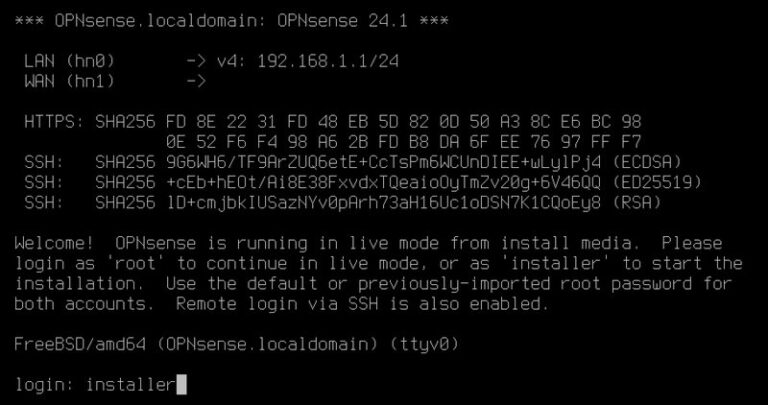 Comment installer et configurer un firewall OPNsense